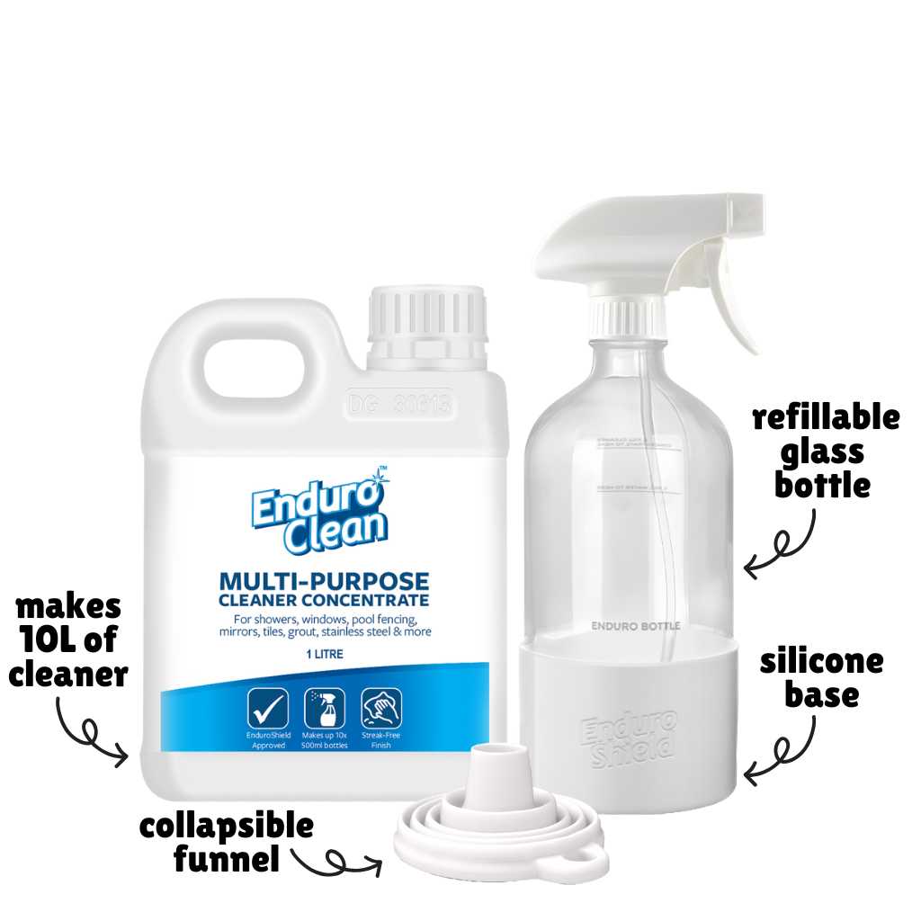 EnduroClean™ Concentrate - Multi-Purpose Cleaner with Glass Bottle ...