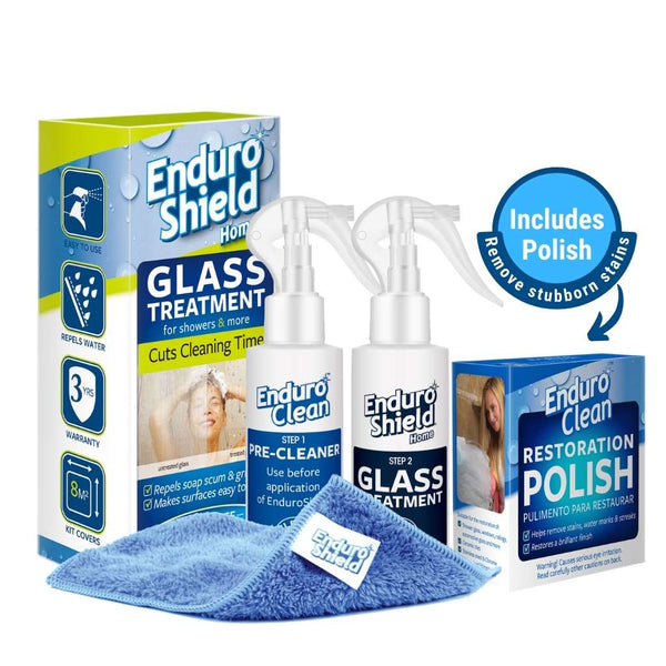 EnduroShield Home Easy Clean Treatment 125ml Kit For Glass Showers ...